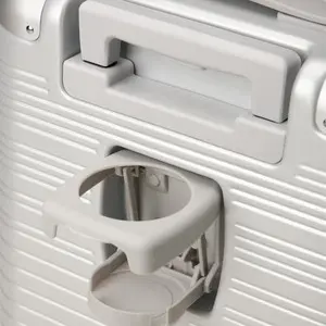 LAMBERT Carry-on Suitcase - Silver