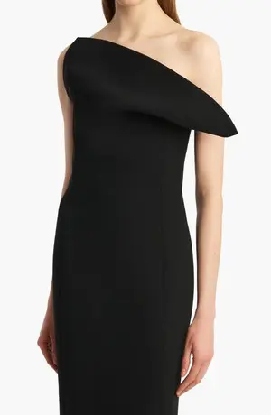Khaite Cato Double Face Crepe Dress