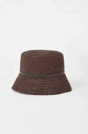 Brunello Cucinelli Bucket Hat With Monili