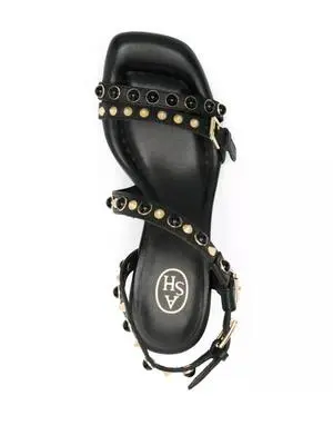 Ash 95mm Lennox Leather Sandals