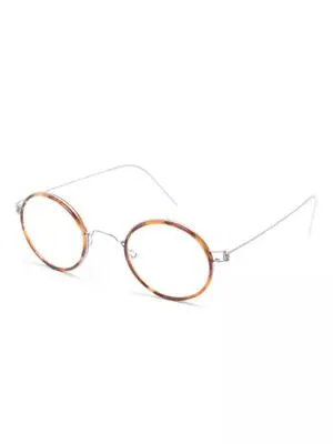 LINDBERG Harley 10 Round Frame Eyeglasses