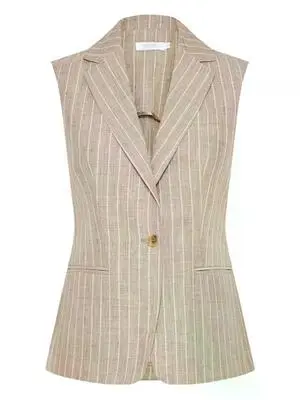 BARBA NAPOLI Striped Waistcoat
