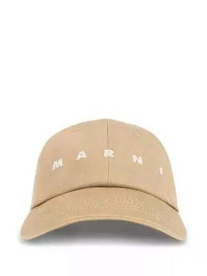 Marni Logo-embroidered Baseball Cap - 00w25
