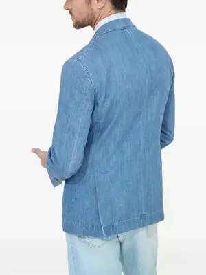 Brunello Cucinelli Denim Blazer - Blue