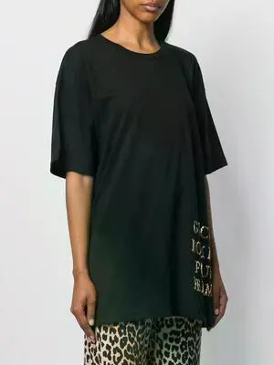 Gucci Oversized Sequin Detail T-shirt - Black