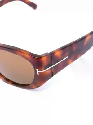 TOM FORD Leopard-print Sunglasses