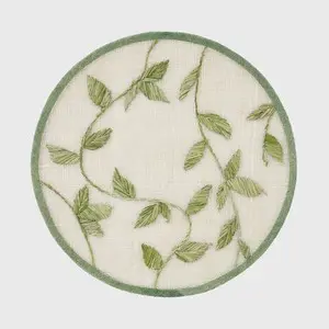 JOANNA BUCHANAN Beaded Placemat - Green