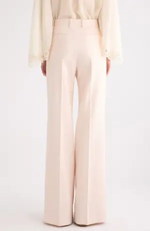 Chloé Virgin Wool Wide-leg Trousers