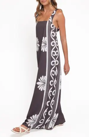 PETAL & PUP Valeria Print Maxi Dress