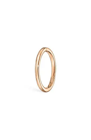 MARIA TASH 14k White Gold Plain Clicker 14k Rose Gold