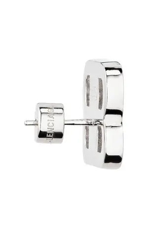 Balenciaga Bb 2.0 Crystal Stud Earrings