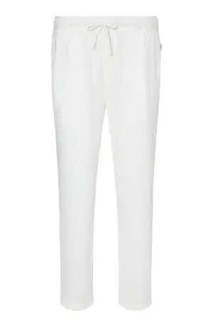 Onia Cotton Gauze Pull-on Pant - White