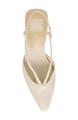 Dolce Vita Ginay Slingback Pumps - Bone Leather