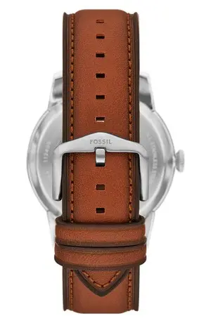 Fossil Townsman Automatic Leather Strap Watch