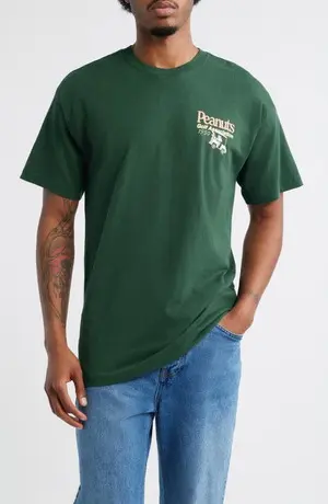 THE FORECAST AGENCY Peanuts Golf Associate Graphic T-shirt