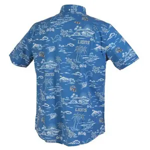 Reyn Spooner Detroit Lions Kekai Performance Button-down Shirt