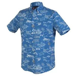 Reyn Spooner Detroit Lions Kekai Performance Button-down Shirt