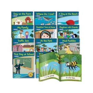 JUNIOR LEARNING Readers Fiction Learning Set - Multicolored