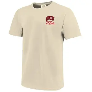 IMAGE ONE Unlv Rebels Comfort Colors Mascot Overlay T-shirt - Cream