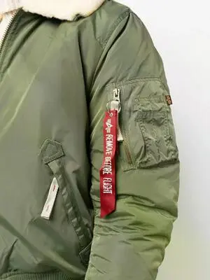 Alpha Industries Injector Iii Shearling-collar Jacket