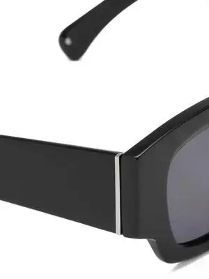 AMI Paris Square Frame Sunglasses - Black