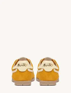 AUTRY Lace-up Sneakers - Yellow