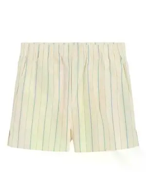 Ami Striped Shorts - Neutrals