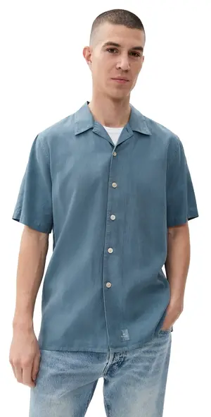 Paul Smith Casual Fit Shirt - Petrol Blue