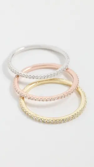 Shashi Trinity Ring Set