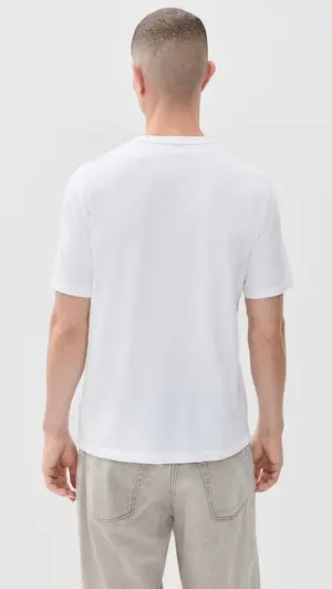 Officine Générale Crew Neck Tee - Optical White