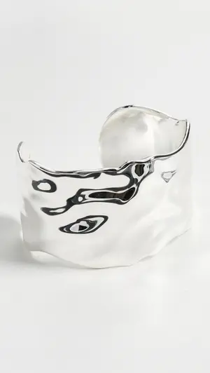 Ettika Sculpted Cuff - Silver