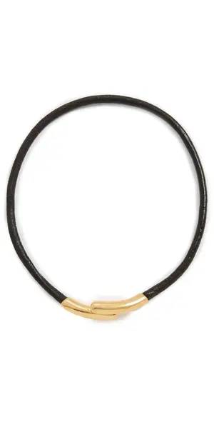 Shashi Lasso Necklace - Brown