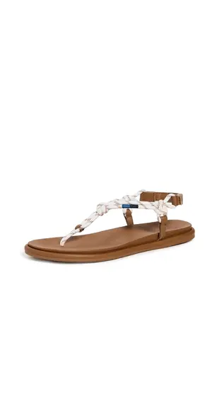Sperry Isla T-bar Sandals - White