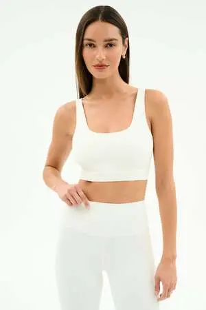 Splits59 Airweight Rib Bra - White