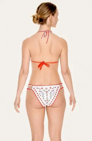 JESSIE ZHAO NEW YORK Garden Reversible Bikini Set