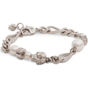 Alexander Mcqueen Pearl Bracelets For Men