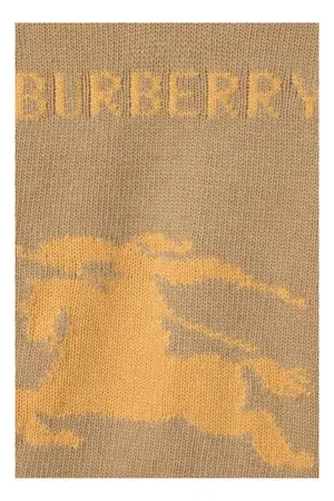 Burberry Ekd Wool Cashmere Sweater - Flax