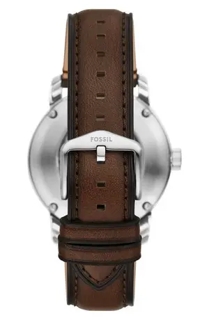 Fossil Heritage Automatic Leather Strap Watch