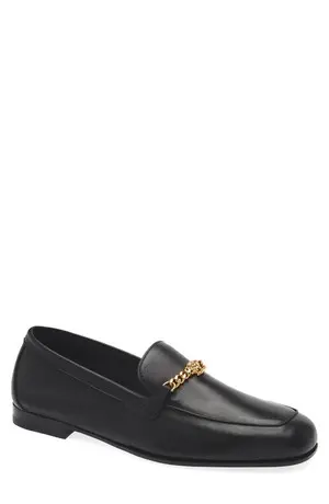 Versace Chain Link Detailing Loafers