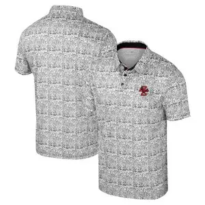 COLOSSEUM Boston College Eagles It's Time! Allover Print Polo