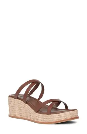Paige Espadrille Wedge Slide Sandals