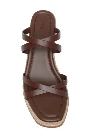 Paige Espadrille Wedge Slide Sandals