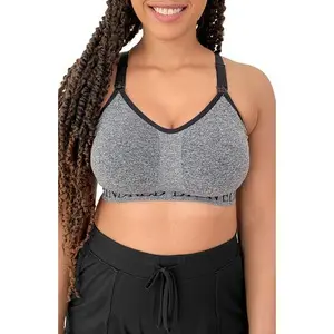 KINDRED BRAVELY Busty Sublime Nursing Sports Brafits Sizes 30e-40i - Grey Heather