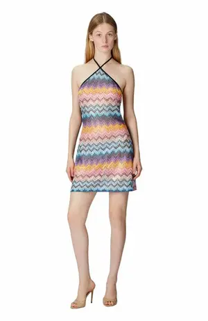 Missoni Cover-up With Halter Neck - Multicoloured