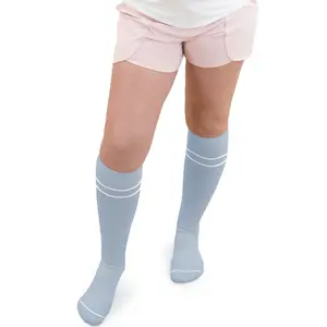 KINDRED BRAVELY Maternity Compression Socks - Stone Blue & Black