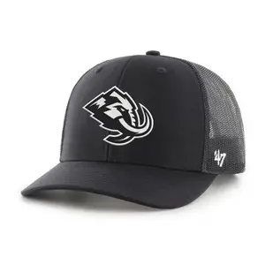 '47 Utah Mammoth Trucker Adjustable Hat - Black