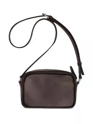 COURREGES Reedition Leather Camera Bag - Brown