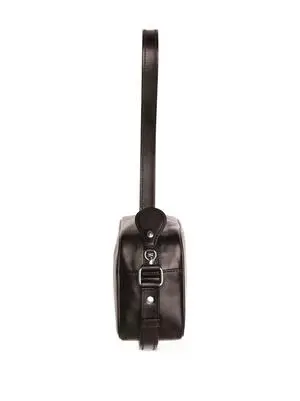 COURREGES Reedition Leather Camera Bag - Brown