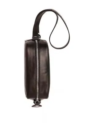COURREGES Reedition Leather Camera Bag - Brown