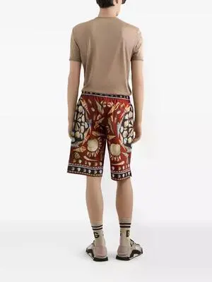Dolce & Gabbana Cotton-poplin Shorts